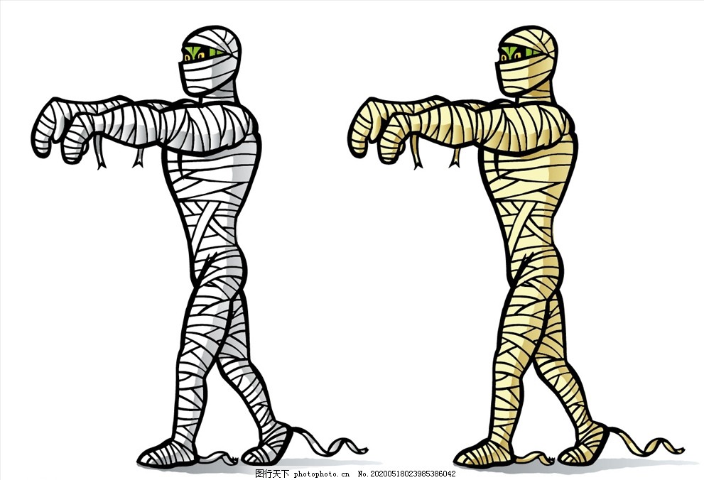 木乃伊图片_其他_人物形象-图行天下素材网