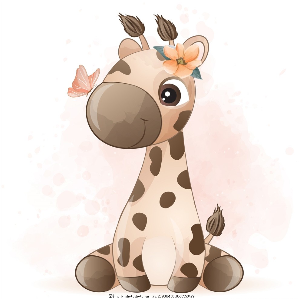 卡通动物图片_动漫卡通_插画绘画-图行天下素材网