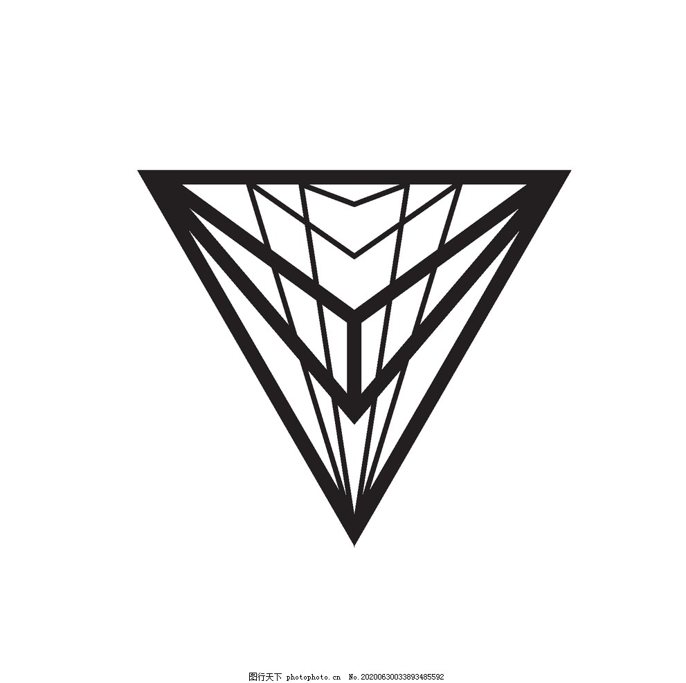 三角形标志图片_其他_其他-图行天下素材网